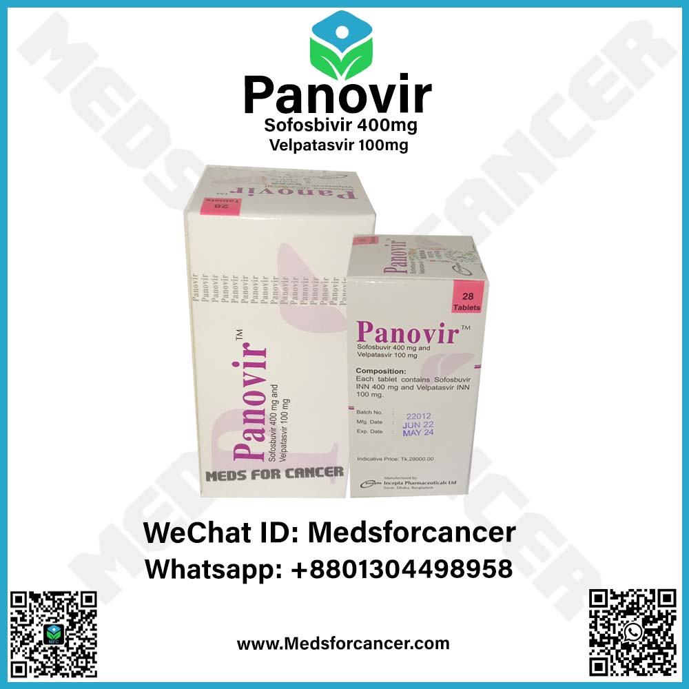 Panovir Price in Bangladesh | Buy Sofosbuvir & Velpatasvir